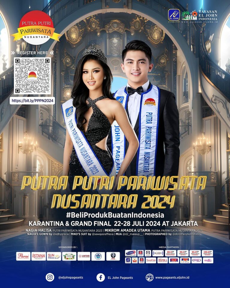 Pendaftaran Putra Putri Pariwisata Nusantara 2024 Masih Dibuka, Ini ...